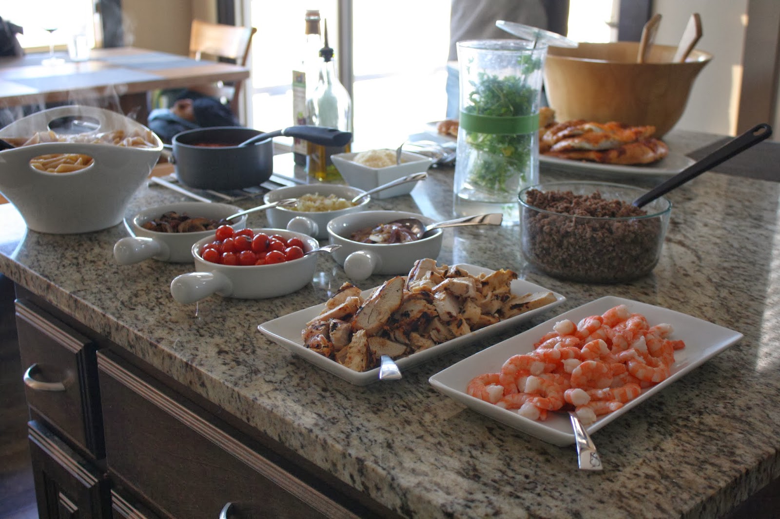 Cooking For A Better Tomorrow: Pasta Bar Party