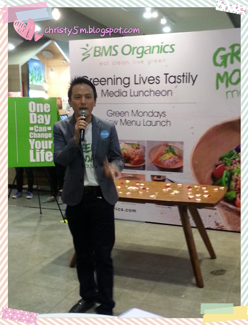 Christy's Blog: BMS Organics "Green Monday" CSR Campaign & "All-New ...