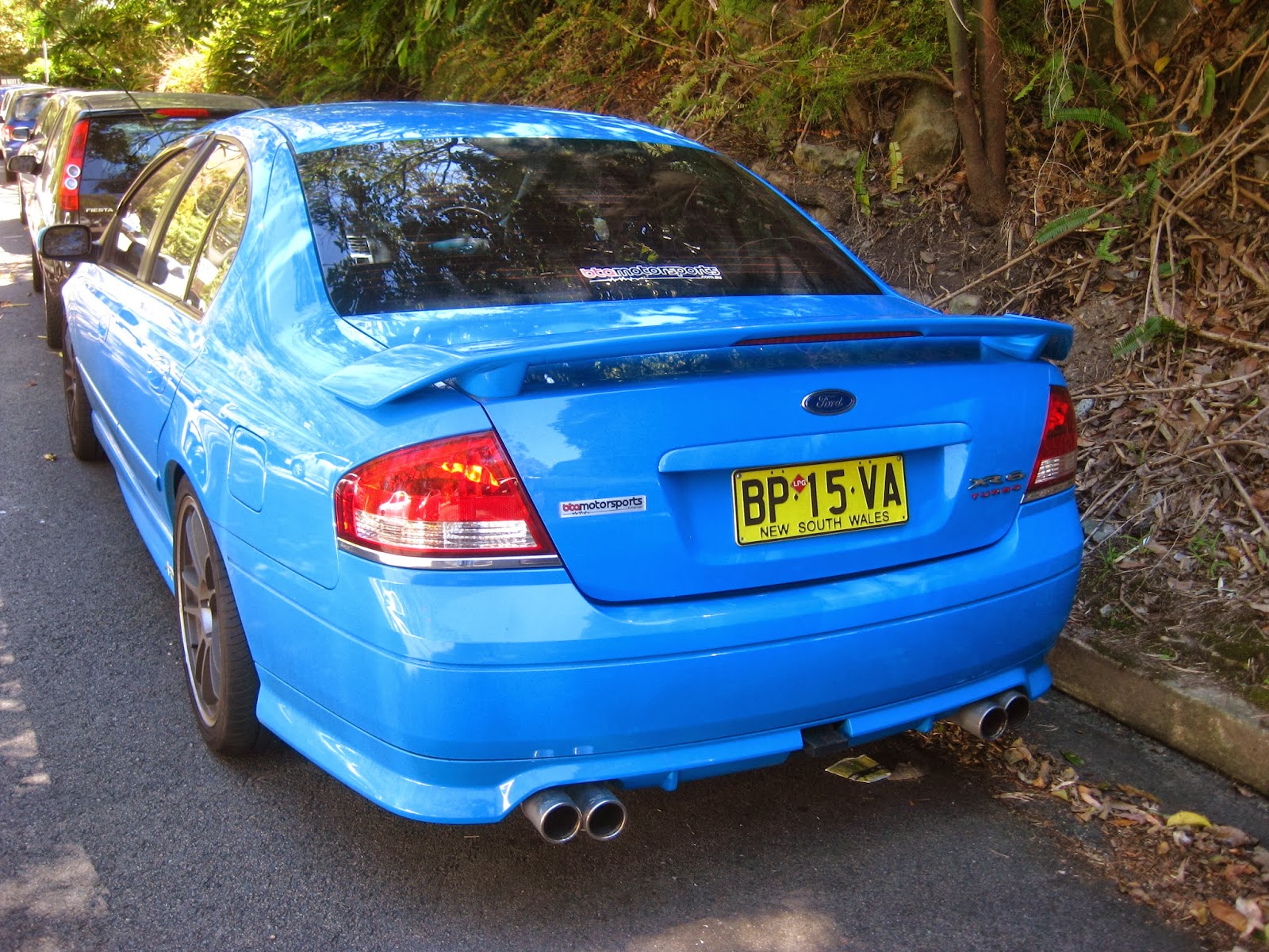 Aussie Old Parked Cars: 2005 Ford BF Falcon XR6 Turbo - BTA Motorsports Enhanced