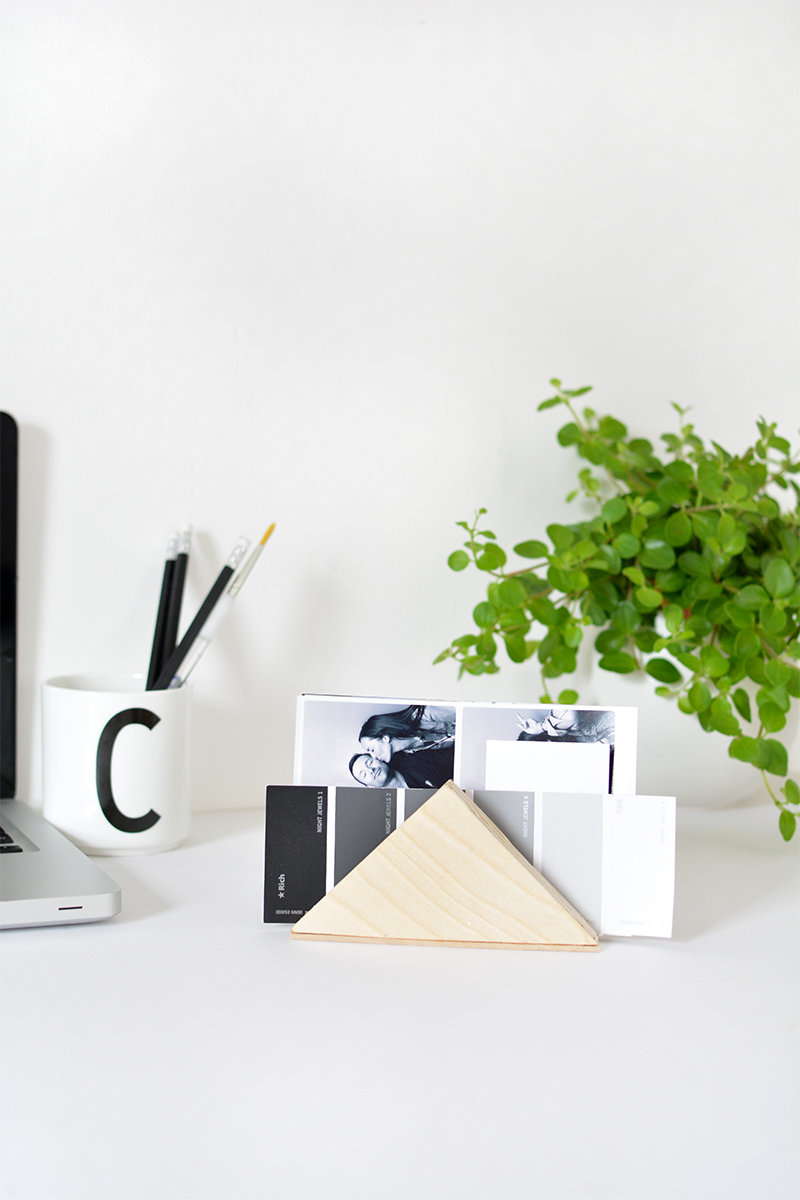 DIY minimal desk tidy — Caroline Burke | Burkatron