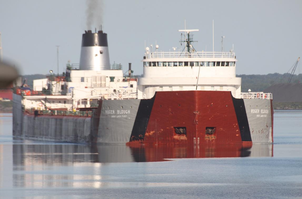 Michigan Exposures: The Roger Blough at the Soo Locks