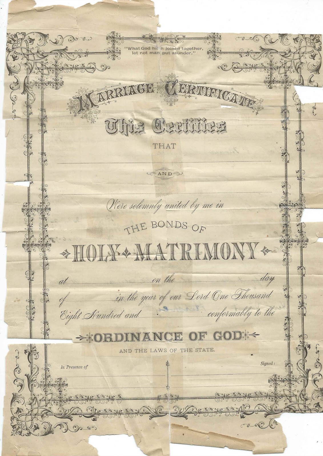 Heirlooms Reunited: Family Record Pages of Charles R. Lawrence and ...