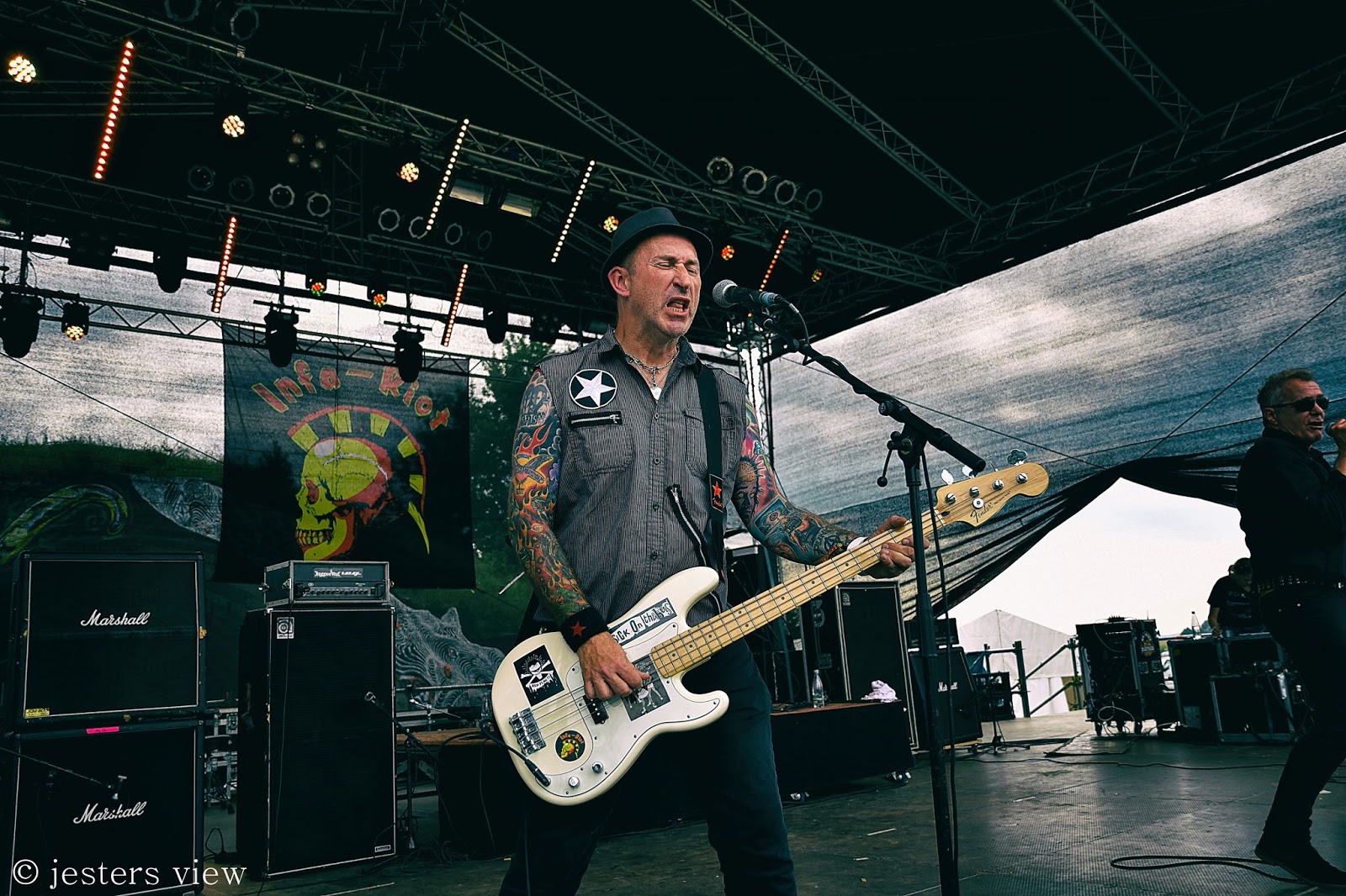 Spirit Festival Niedergörsdorf: INFA RIOT Punk/Oi Band from London