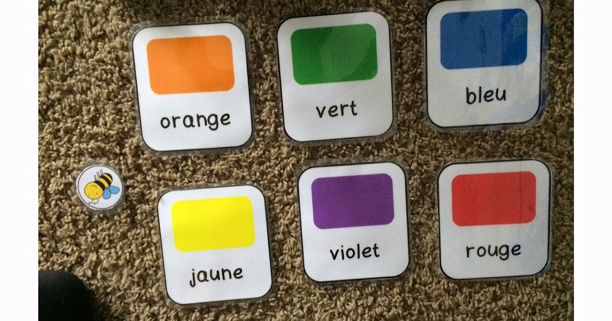 Colours and more! - Primary French Immersion Resources