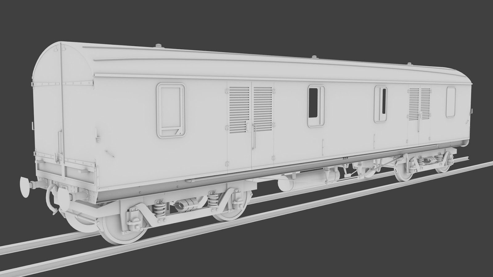 Victory Works: GWR County (1000 Class): Parcels Vans