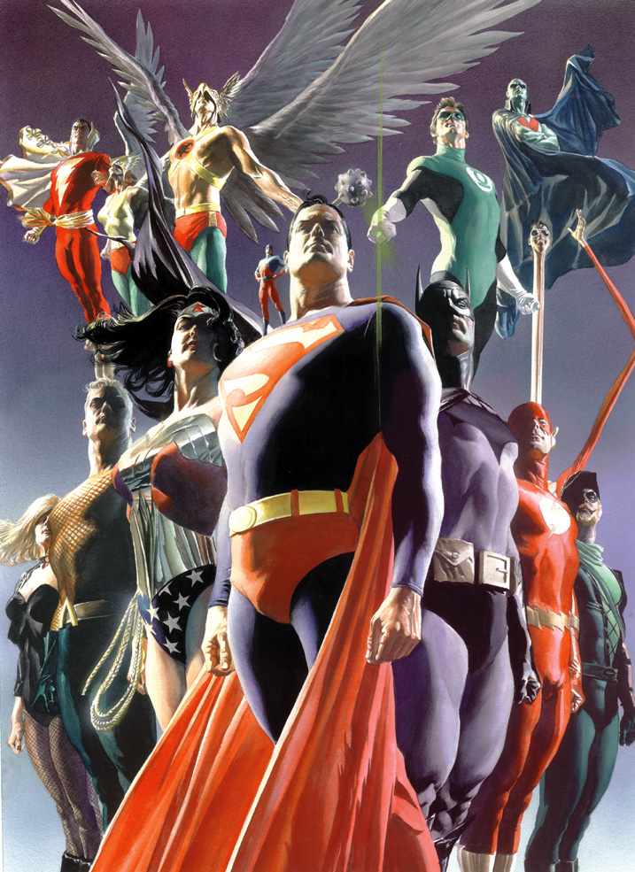 Submundo HQ: POSTER (Parte 6): A Arte-Viva de Alex Ross......