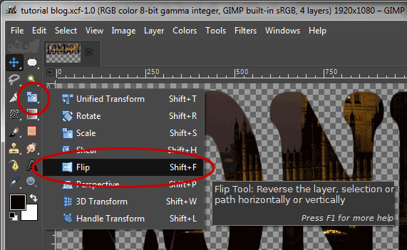 PhotoEffect: Using GIMP To Put An Image Inside Text