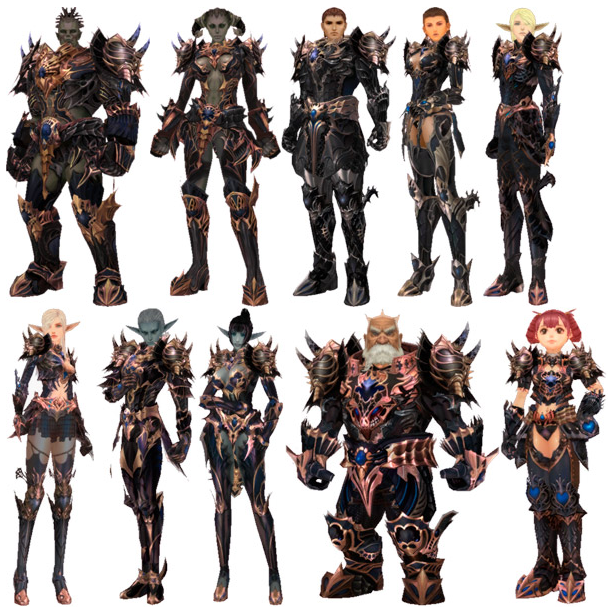 Lineage 2 Freya: Novas Armaduras (Armors) ~ L2 Quest Maker