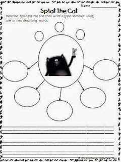 Describe Splat the Cat Freebie | Little Priorities