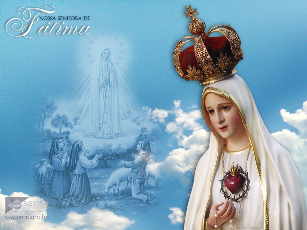 Ad Majorem Dei Gloriam: NOVENA A NOSSA SENHORA DE FÁTIMA- 3º Dia