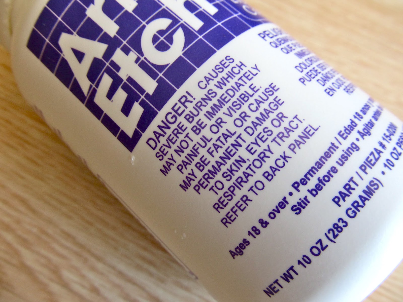 Keep Calm & DIY: Glass Etching Photo-Tutorial