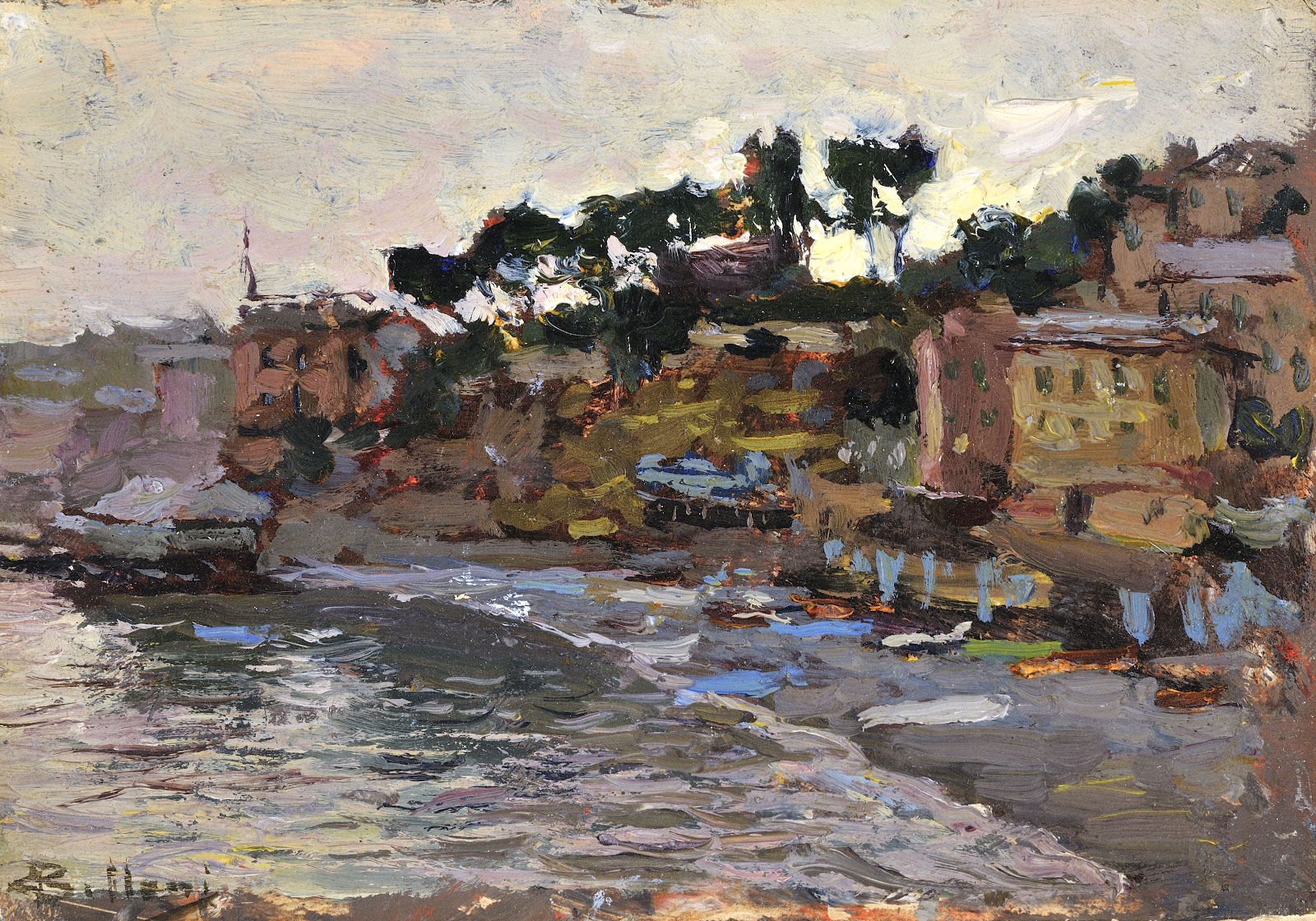 Giorgio Belloni | Neo-Impressionist Seascape painter | Tutt'Art ...