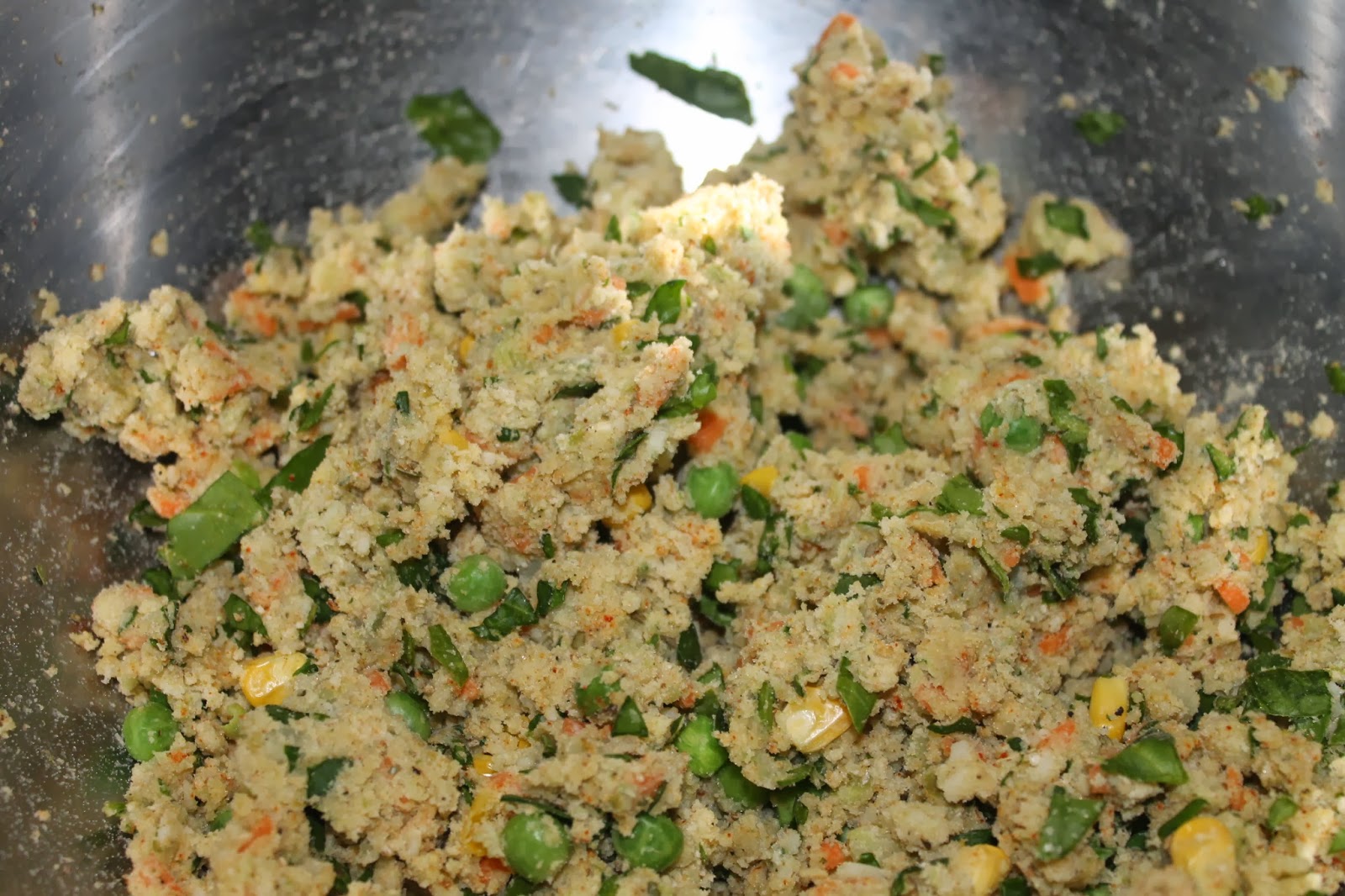 VineelaSiva: Vegetable Nuggets