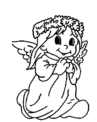 Dibujos y Plantillas para imprimir: Angelitos