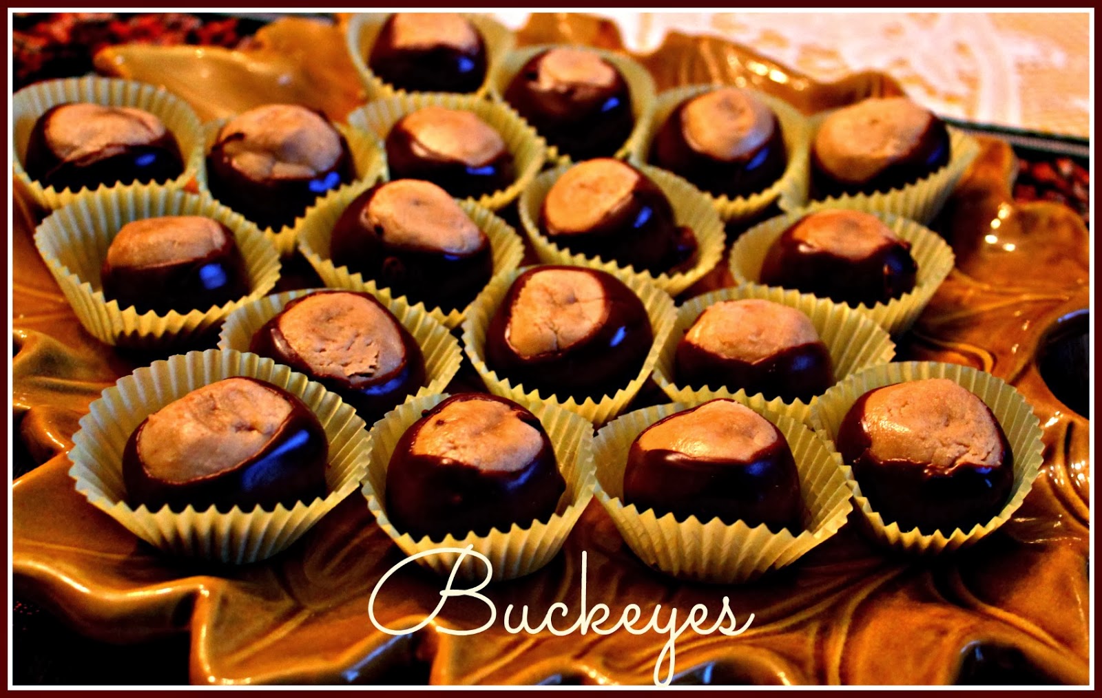 Sweet Tea and Cornbread: Buckeyes!