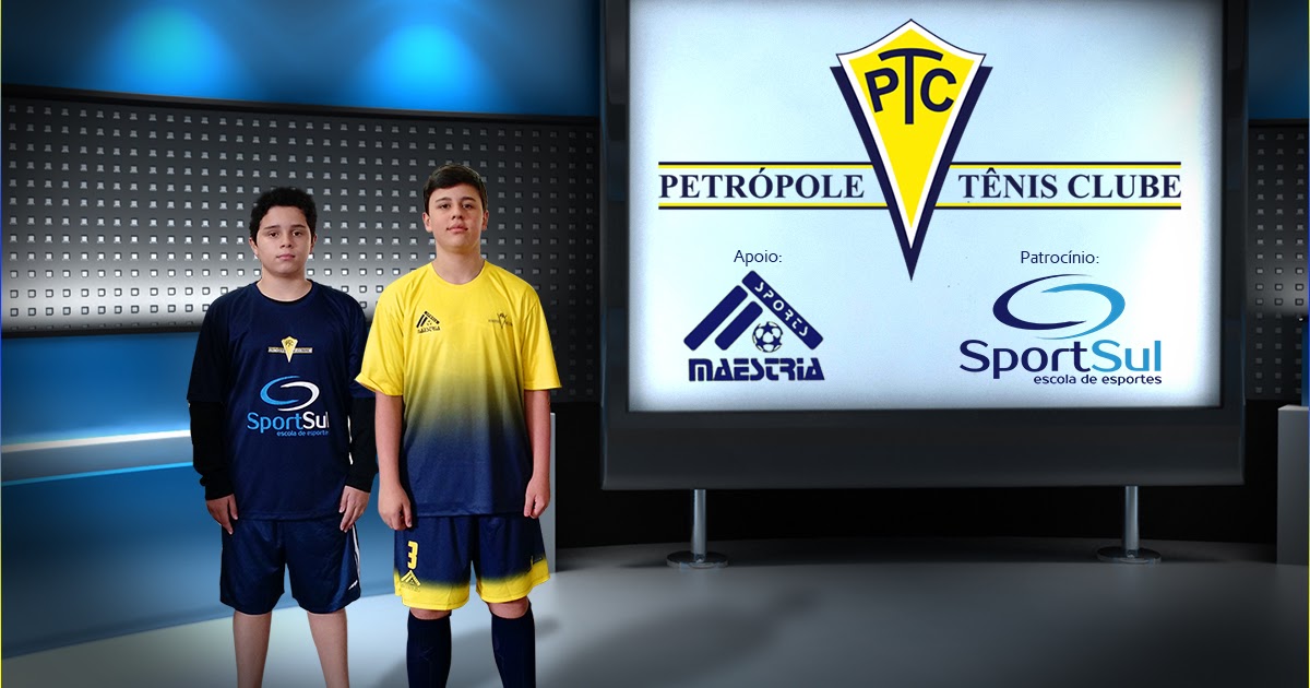 Futebol PTC: PETRÓPOLE APRESENTA NOVOS UNIFORMES