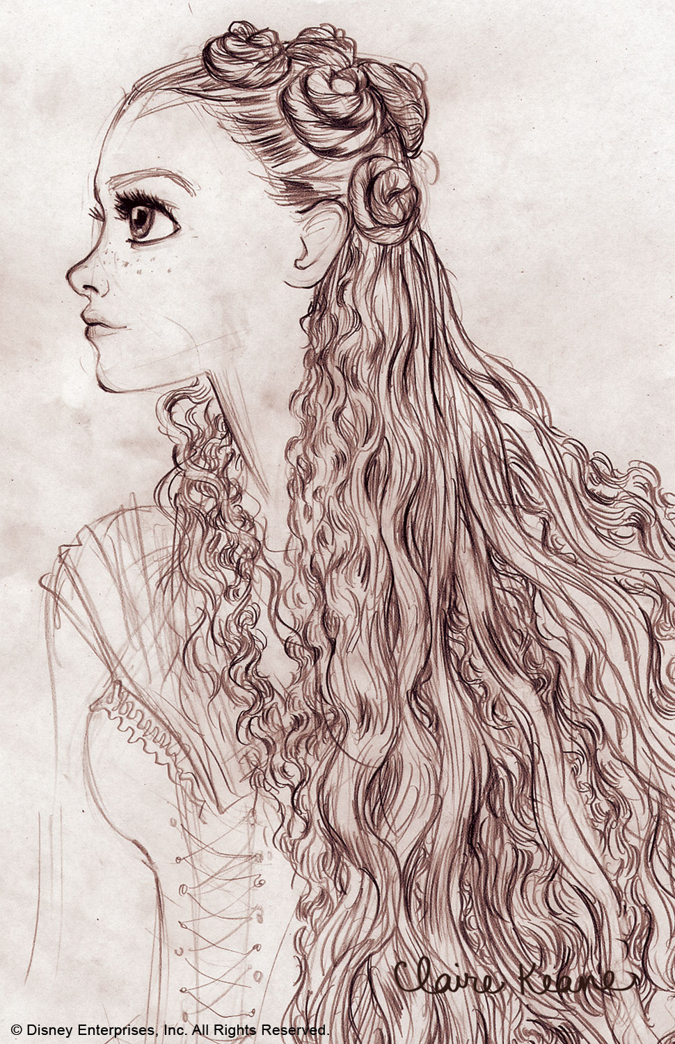 Living Lines Library: Tangled (2010) - Character: Rapunzel