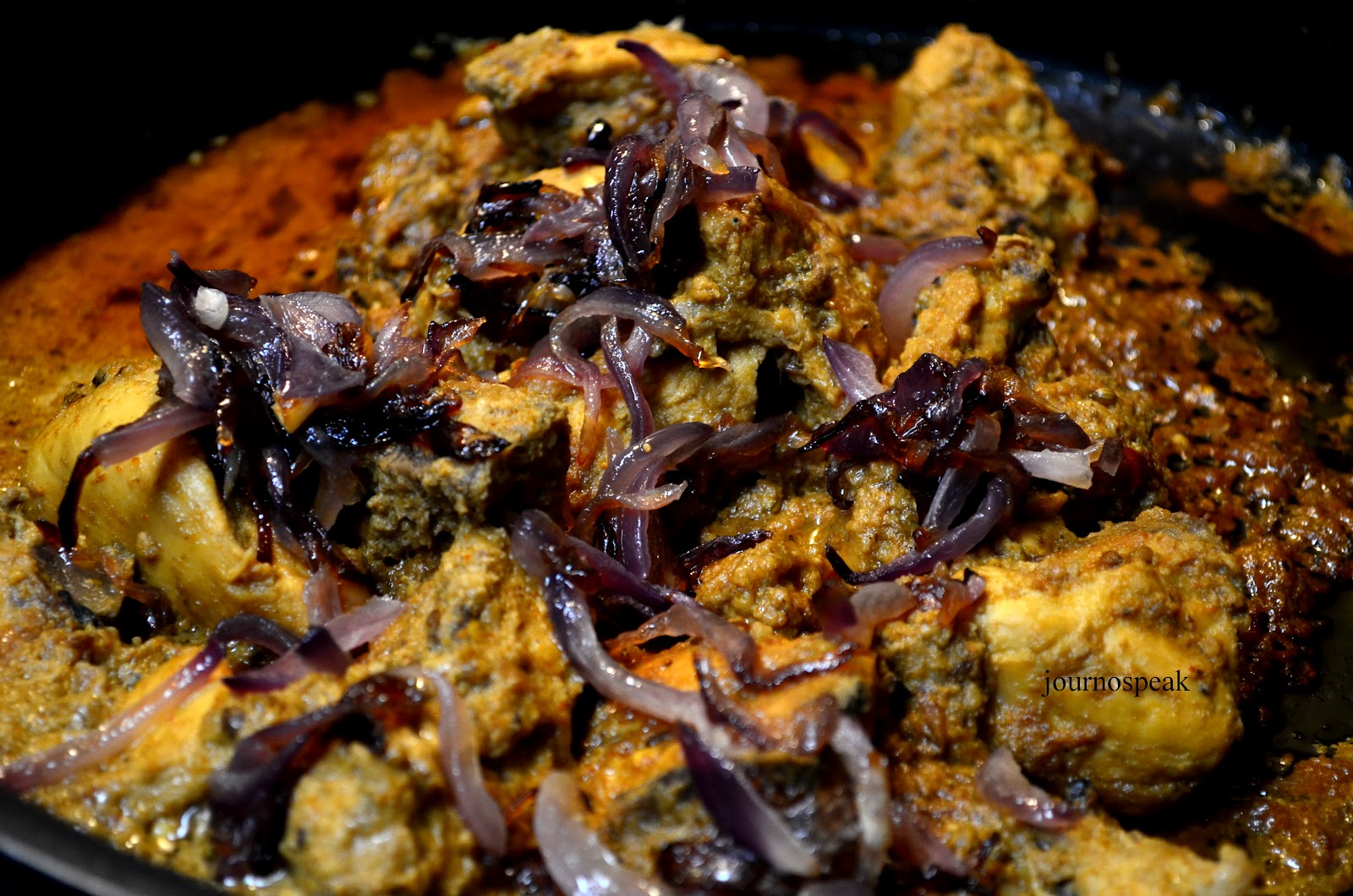 CHICKEN DO-PYAZA: - JOURNOSPEAK