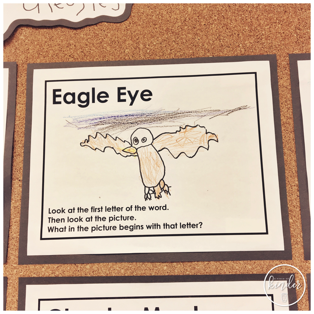 Eagle Eye Reading Strategy