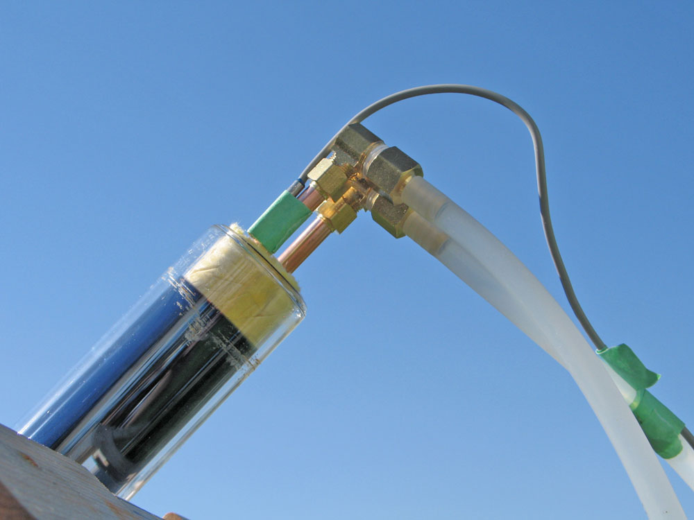 georgesworkshop: insulated collector for the concentrator