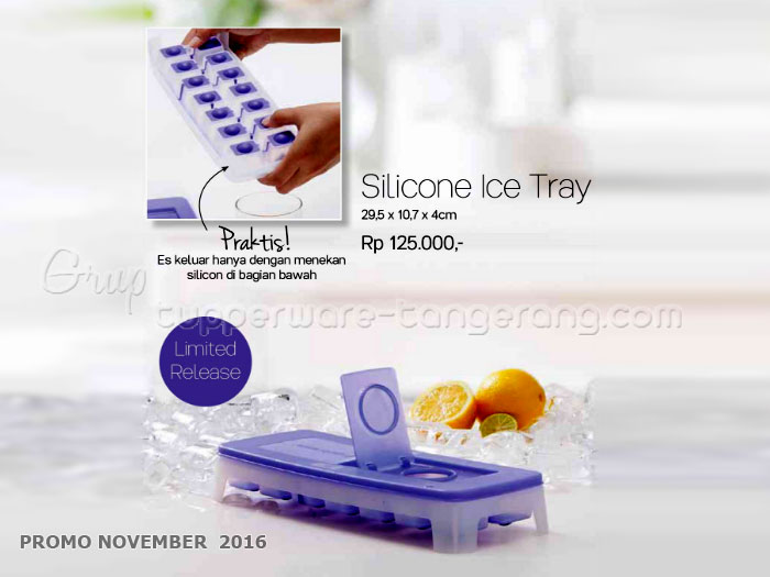 Silicon Ice Tray Promo Tupperware November 2016 - TangCity Tupperware