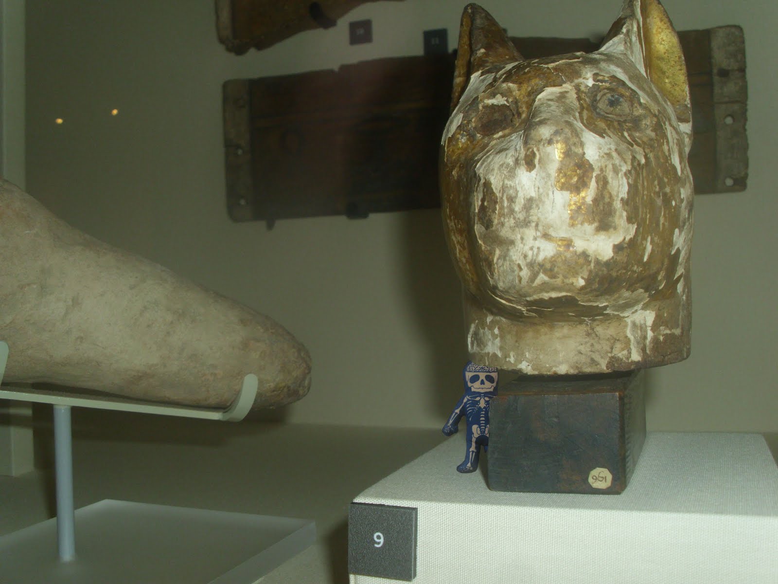 Day Of The Dead: Siobhans blue skeleton