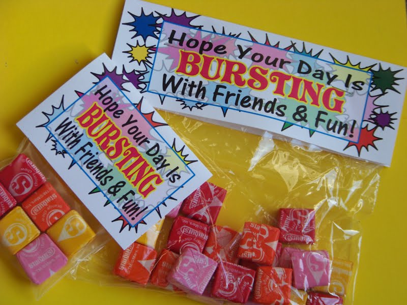 DIY Party Mom: First Day of School Candy Treat Printable