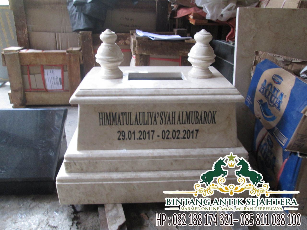 Kijing Makam Bayi | Model Makam Bayi Marmer - Model Kijing Minimalis