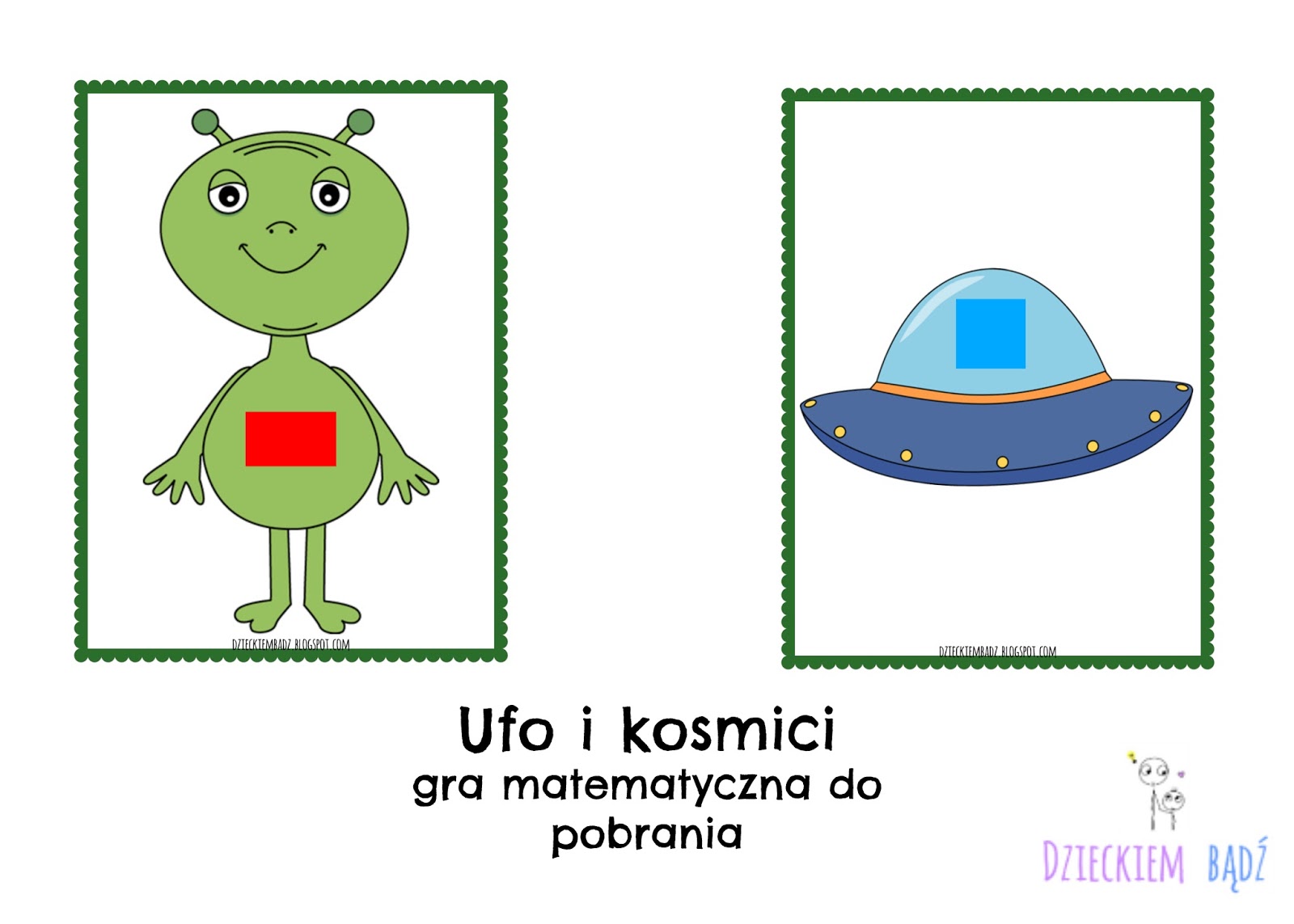 Ufo i kosmici - gra matematyczna do pobrania