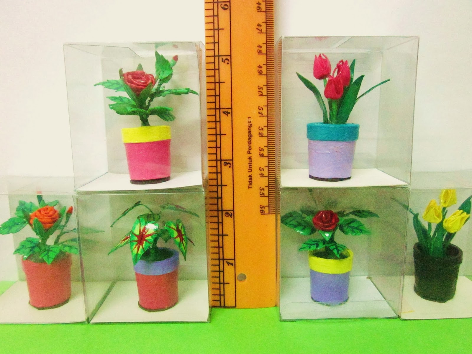 Seni kraftangan: Bunga Mini - Pelbagai jenis