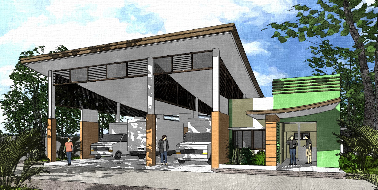 designanthology: Sketchup-Fotosketcher-Photoshop works