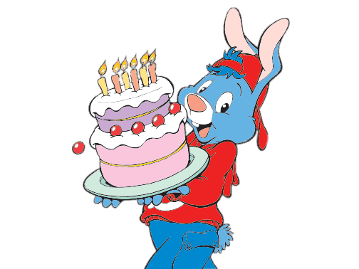 Cartoon Characters: Bobo Bunny (PNG's)
