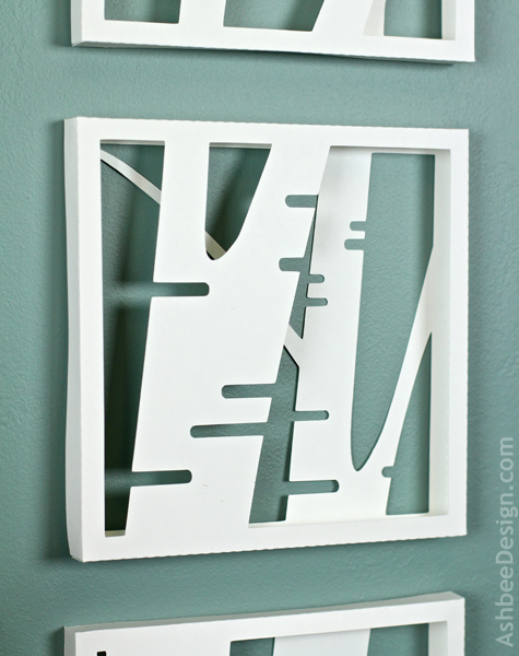 Ashbee Design: Birch Tree Shadow Box • Simple and Stunning