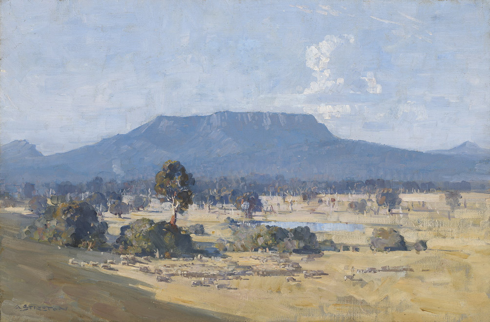ART and ARCHITECTURE, mainly: Exhibition of Arthur Streeton landscapes ...