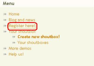 Everything for Free: Installing Shoutbox on the blog