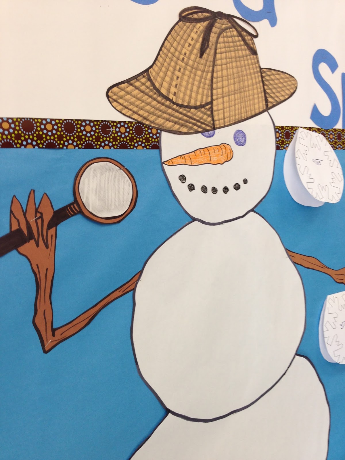 Winter Interactive Bulletin Board - Teaching Tales Along the Yellow ...