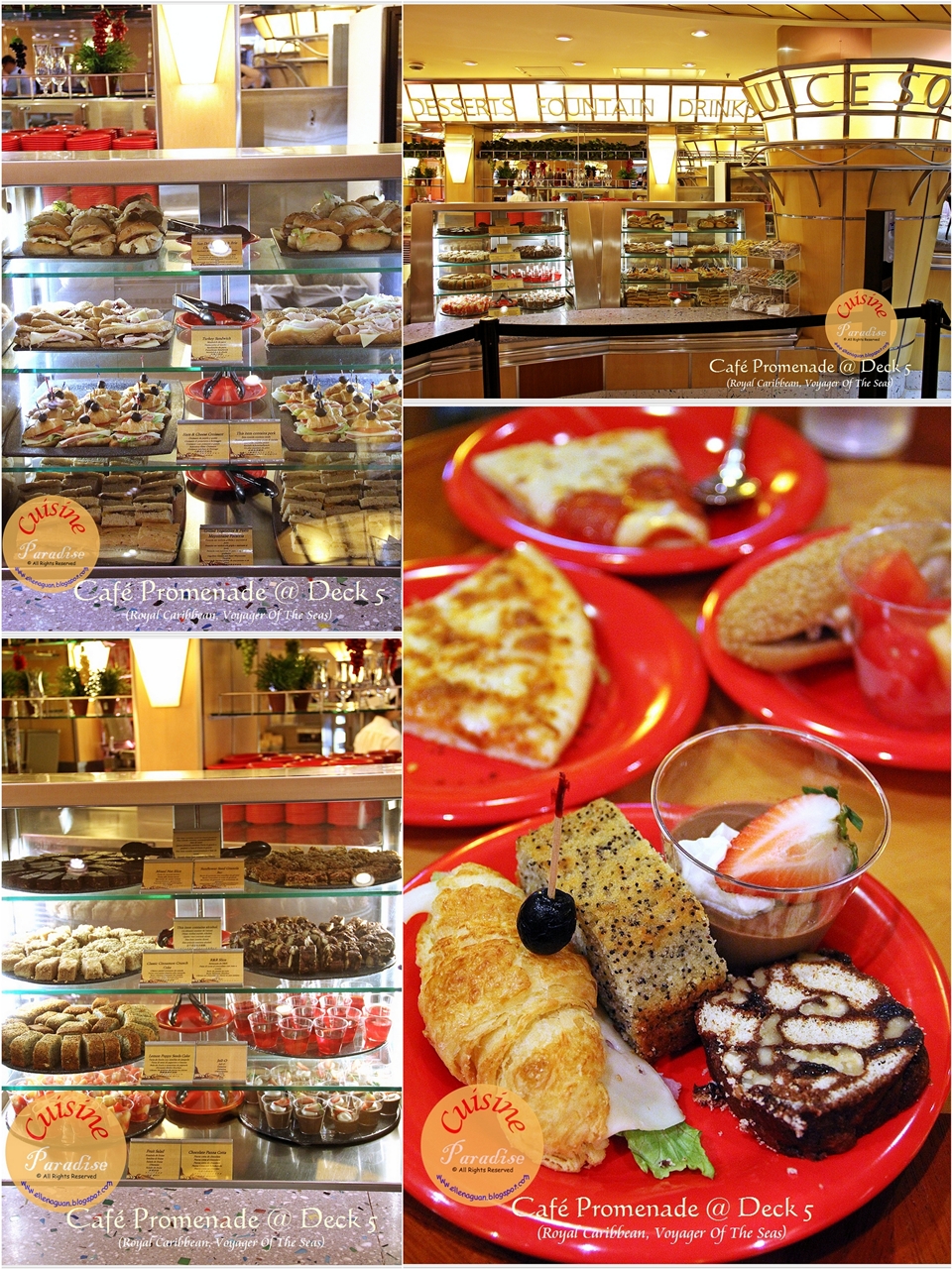 Cuisine Paradise | Eat, Shop And Travel: Voyager Of The Seas - Royal ...