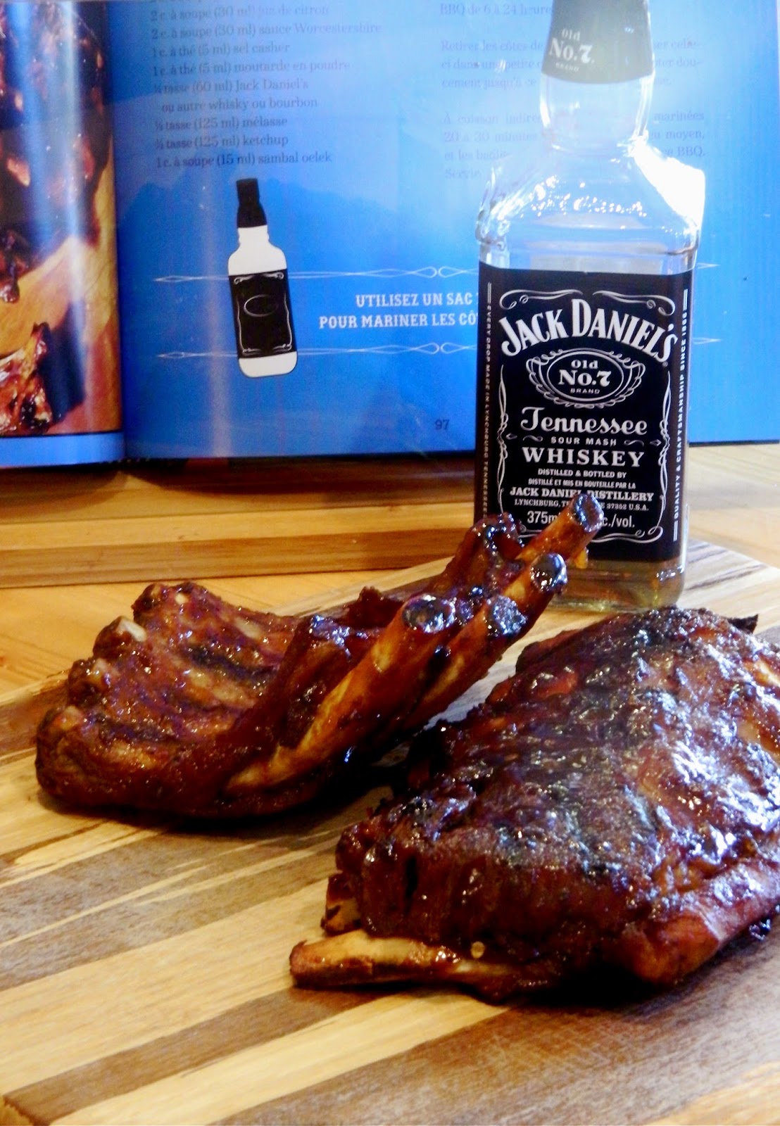 Madame Anne aux fourneaux: Ribs au Jack Daniel's