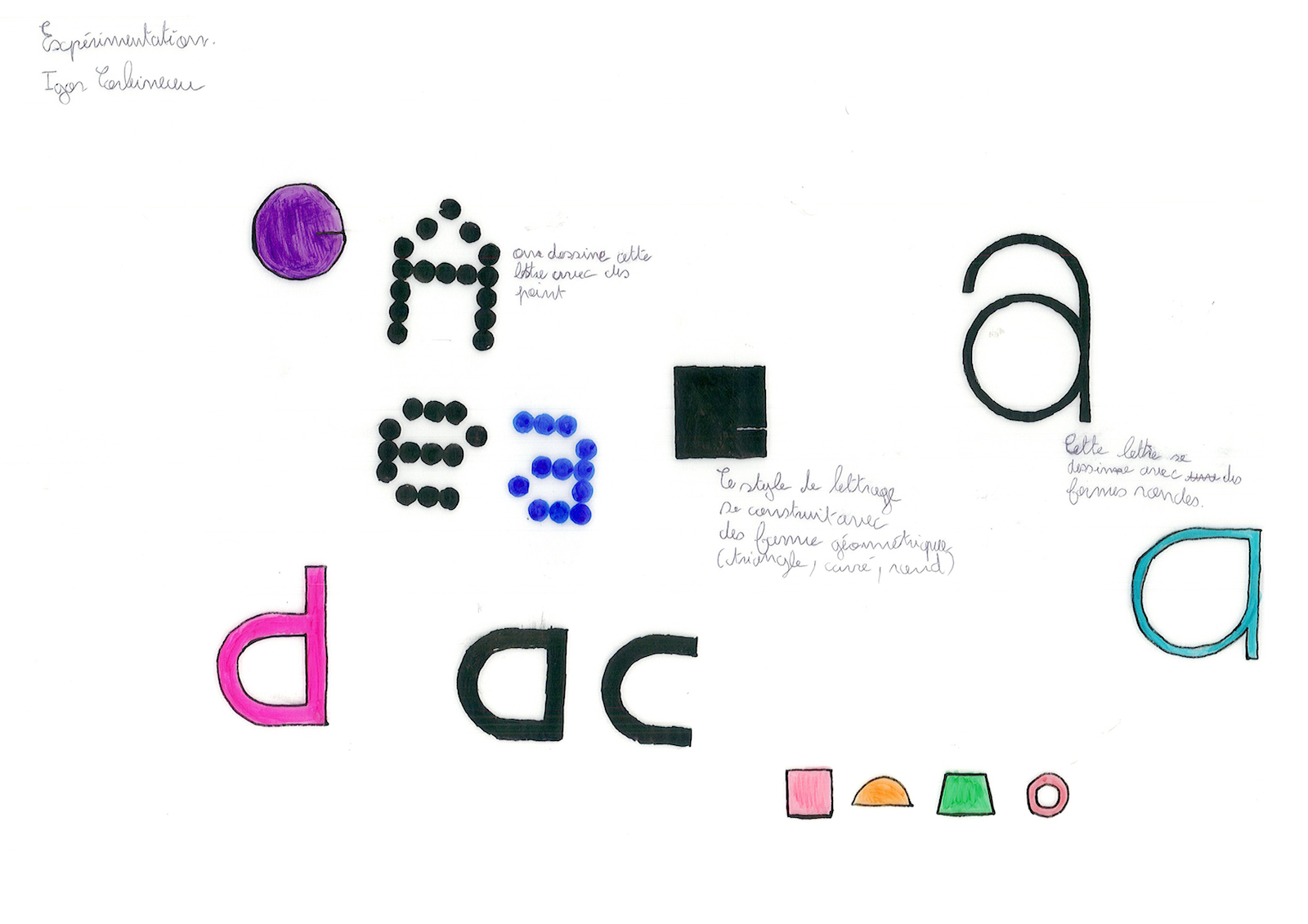 M- DA VEIGA: TRAVAUX // expérimentation typoModule