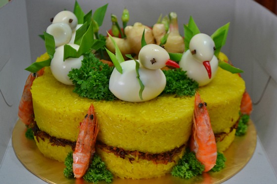 Gubahan Perkahwinan: Pulut kuning