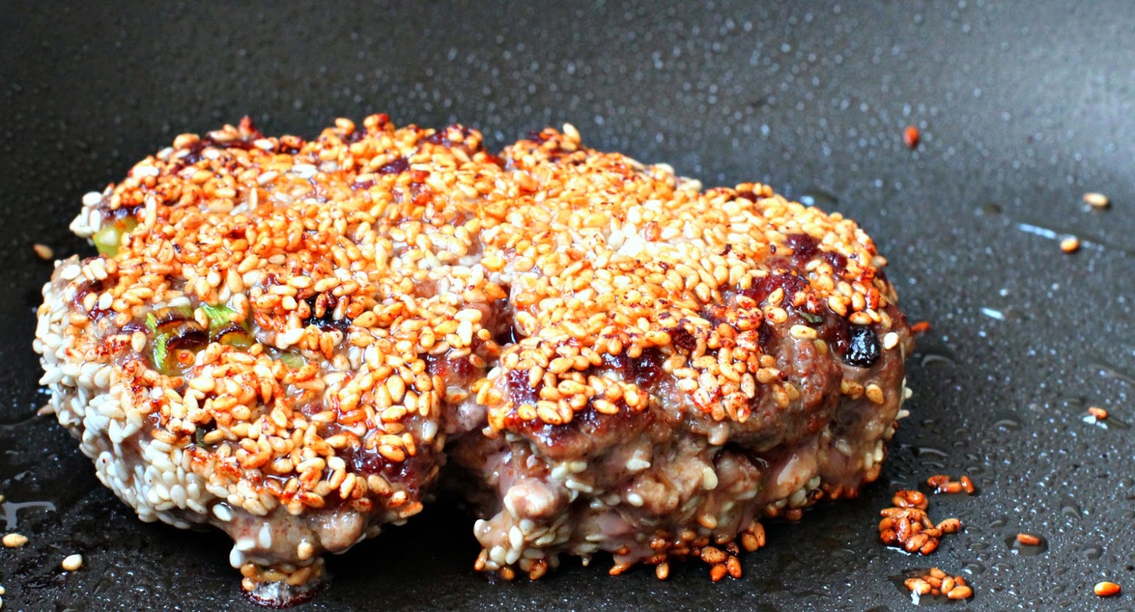 Milk and Honey: Sesame Beef Burgers
