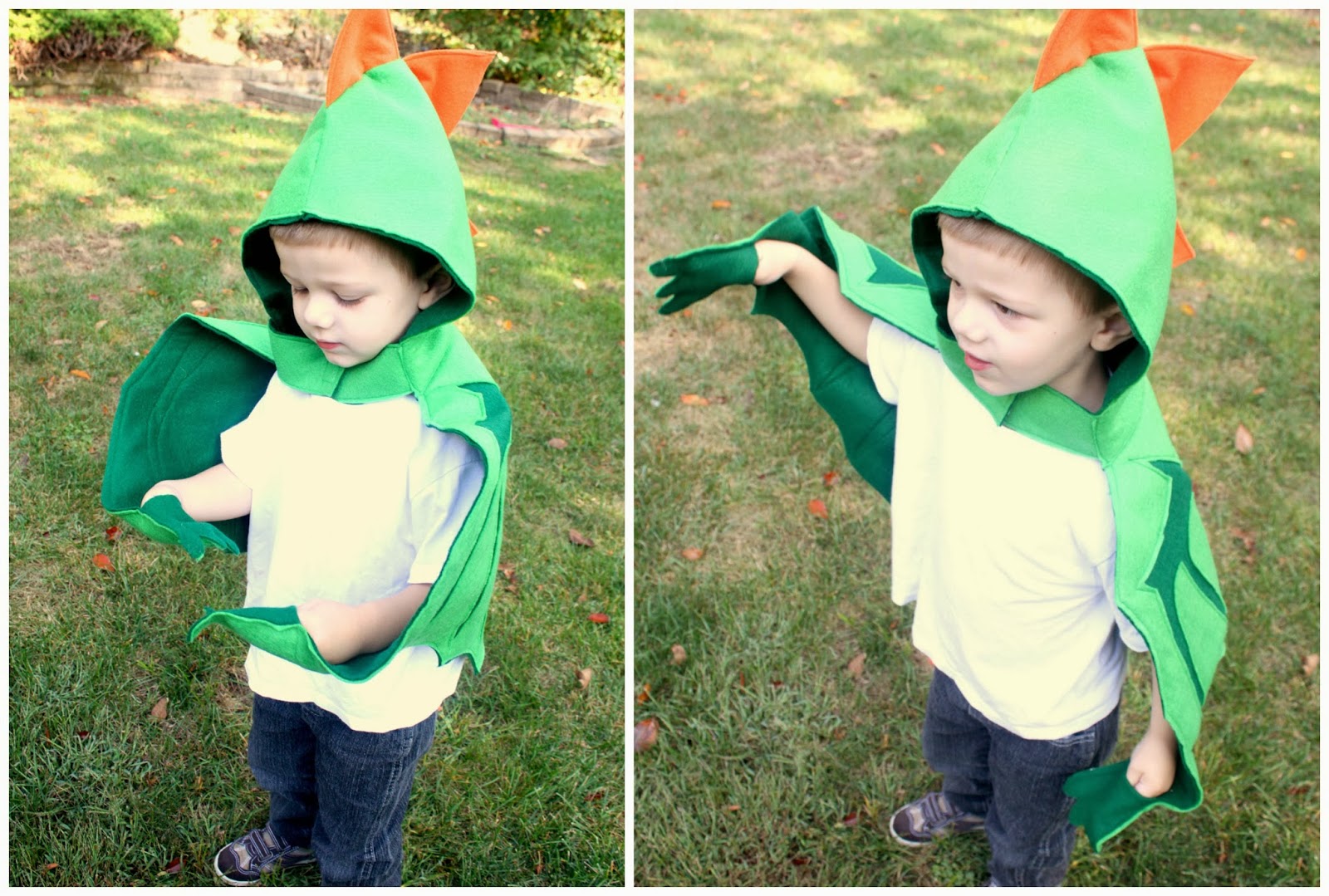 EAT+SLEEP+MAKE: Fall Felt Series: Hooded Dragon Cape