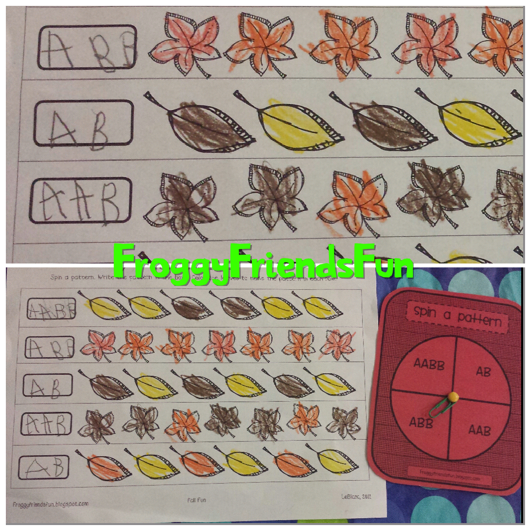 Froggy Friends Fun: Fall Fun!