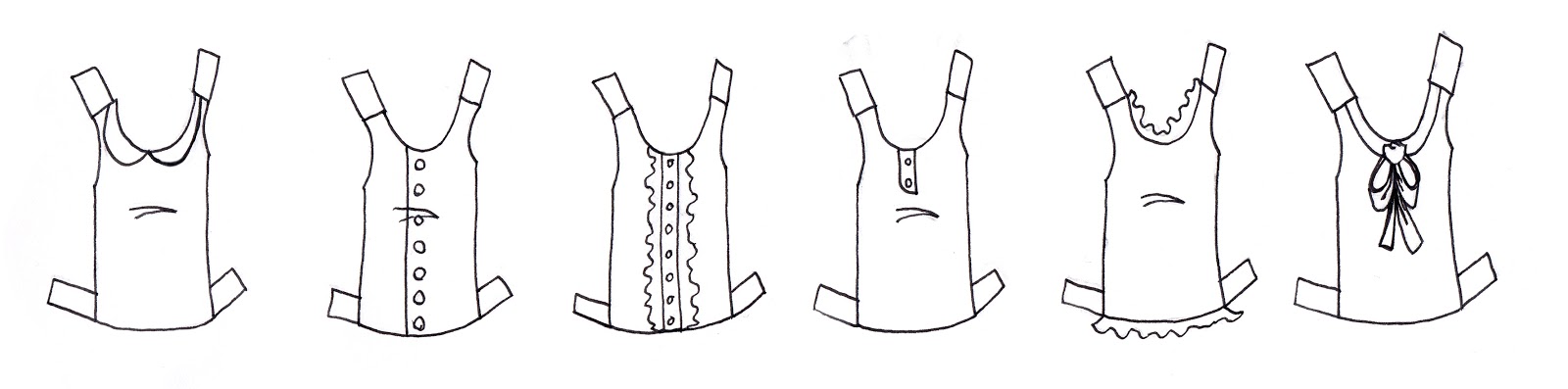 Paper Doll School: Creating Versatile Clothing Templates