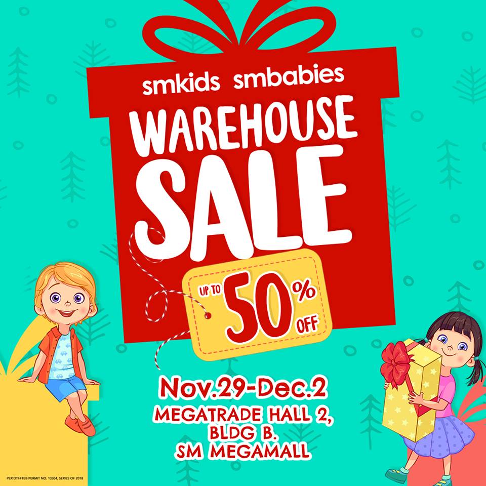 Manila Shopper: SM Kids & SM Babies Warehouse SALE at SM Megatrade ...