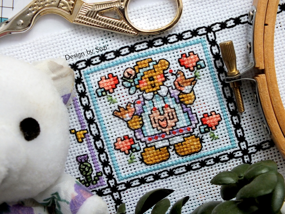 Lesley Teare - Teddy SAL (February) - Design by Suzi