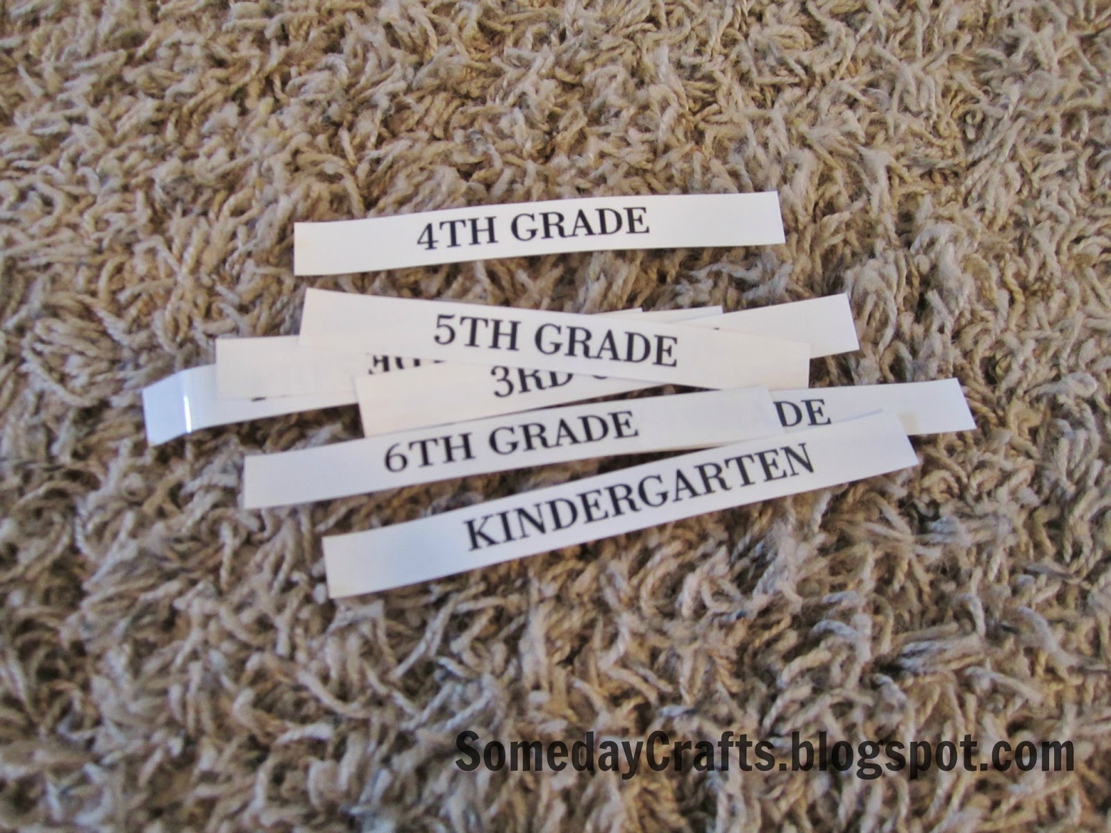 Someday Crafts: Back to School Paper Organizer