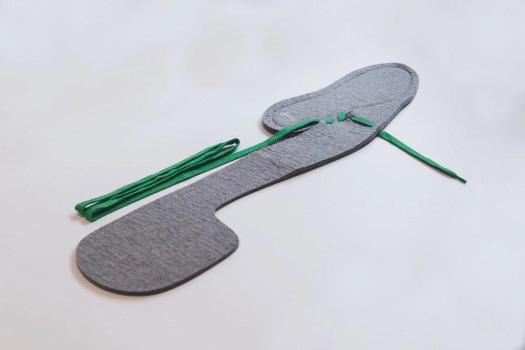 HOW TO MAKE LASSO FLAT-PACKED SLIPPERS. | lifeline