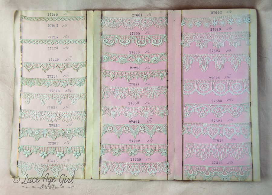 Lace Age Girl: Vintage Lace Sample Book