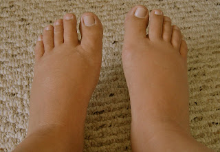 Up Mommy Creek: Hobbit Feet